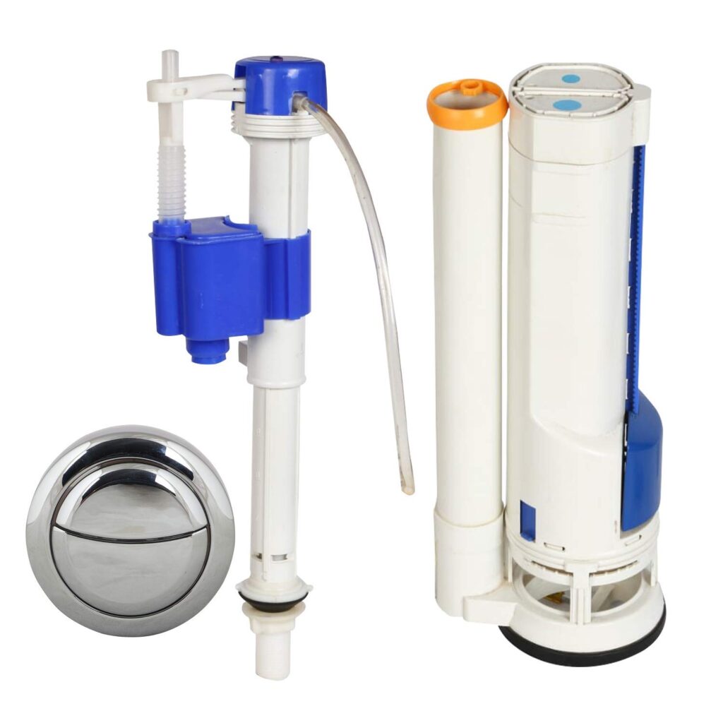 BLISS Universal Water-Saving Toilet Repair Kit with Dual Flush Valve ...